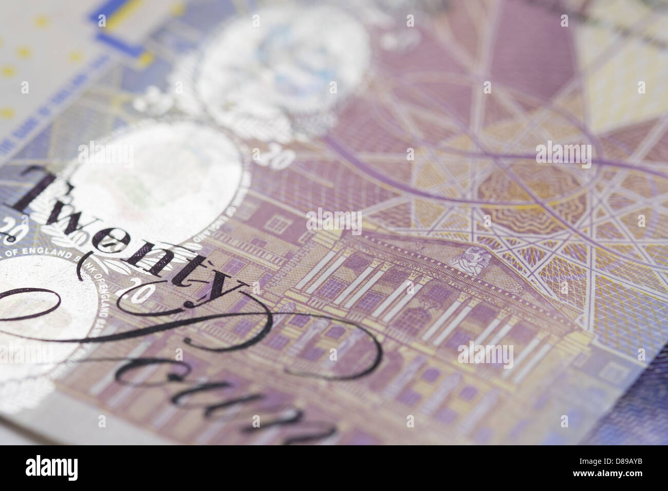 20 pound note hi-res stock photography and images - Alamy