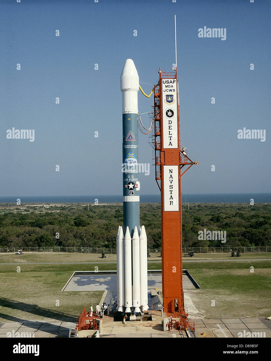 Delta II 7925 Navstar GPS Stock Photo - Alamy