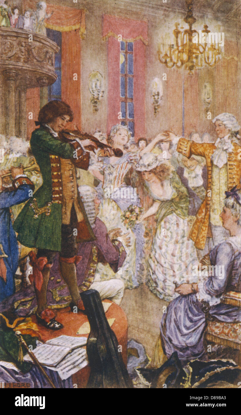 Social dancing 18th century hi-res stock photography and images - Alamy