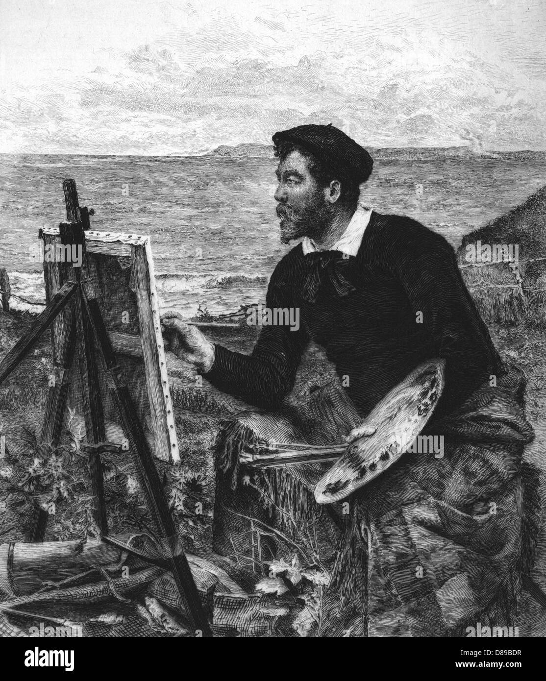 ULYSSE BUTIN, ARTIST Stock Photo - Alamy