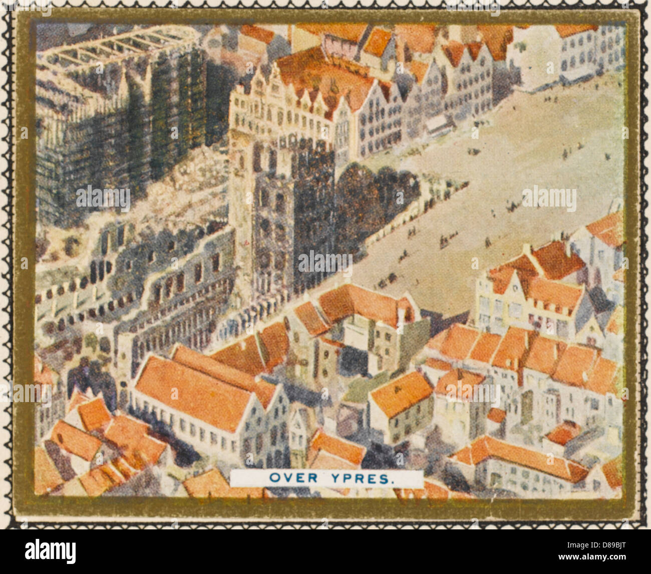 IEPER/YPRES FROM AIR Stock Photo - Alamy