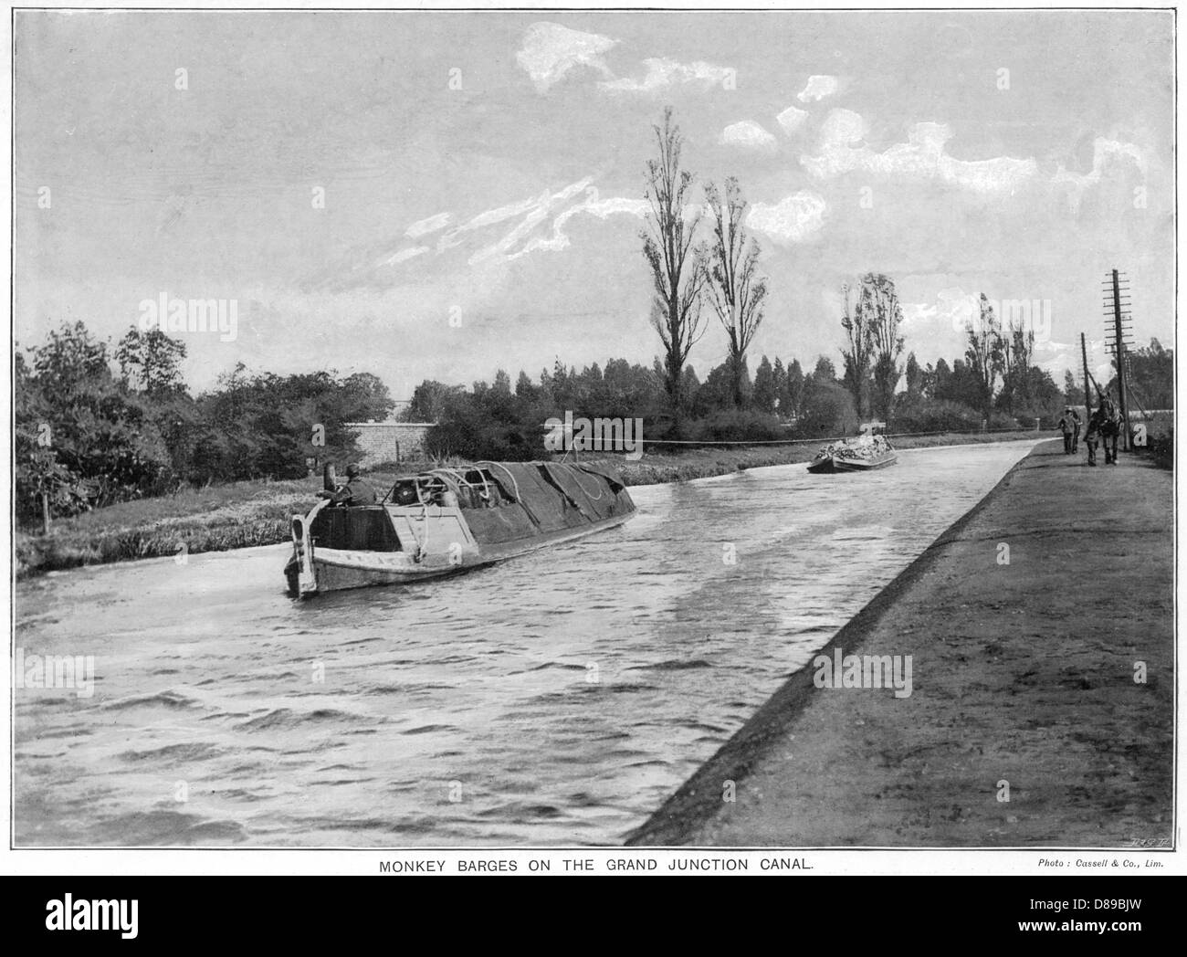 Junction canal Black and White Stock Photos & Images - Alamy