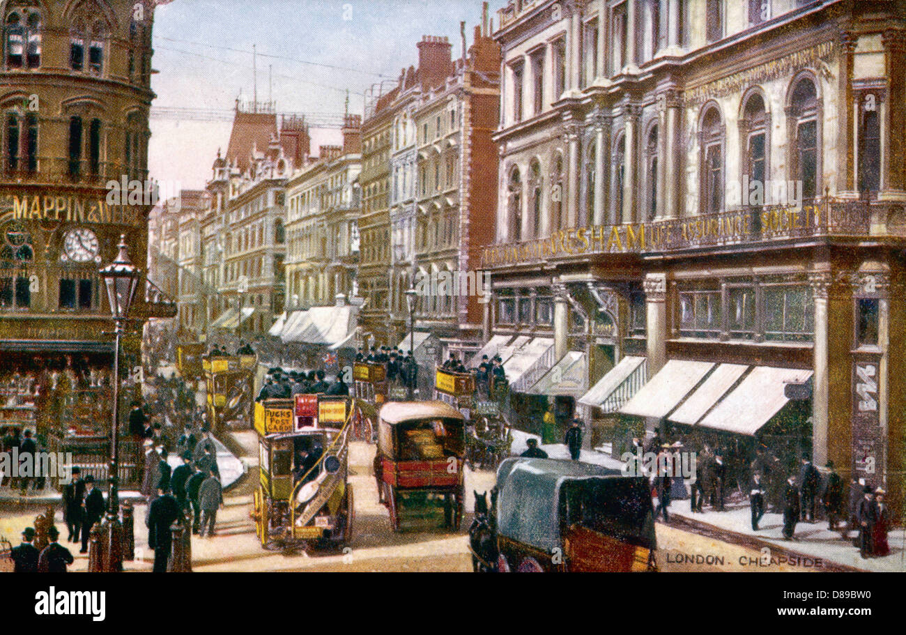 Social cheapside hi-res stock photography and images - Alamy
