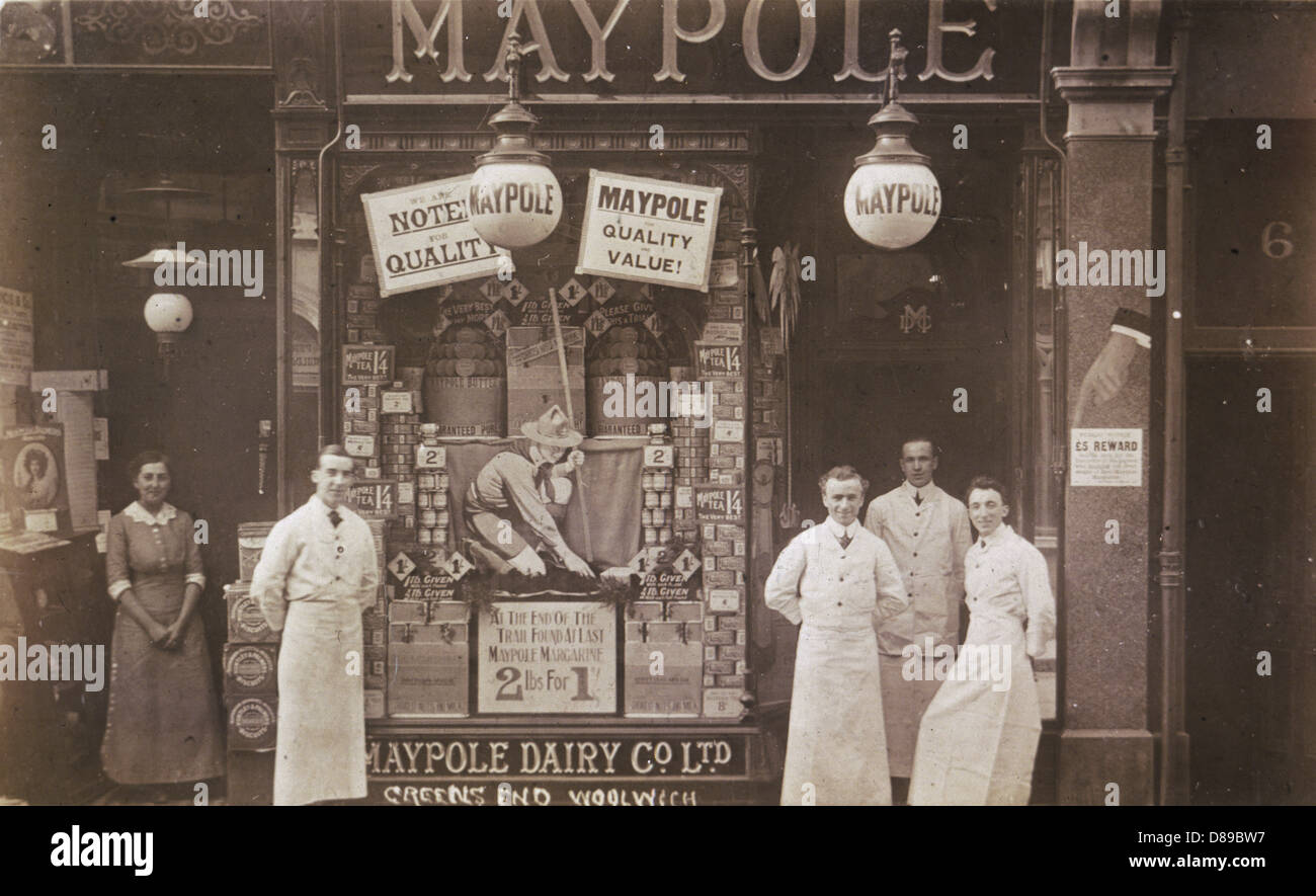 Maypole Dairy Woolwich Stock Photo - Alamy