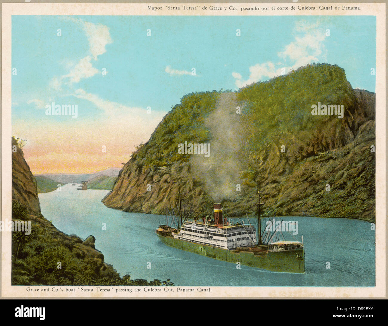 Ship culebra cut panama hi-res stock photography and images - Alamy