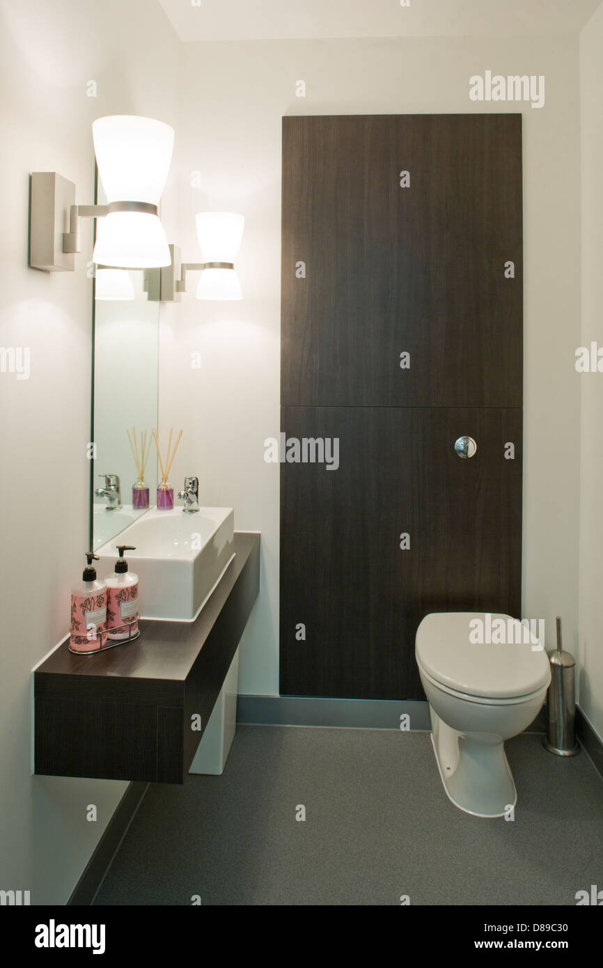 office interior toilet Stock Photo - Alamy