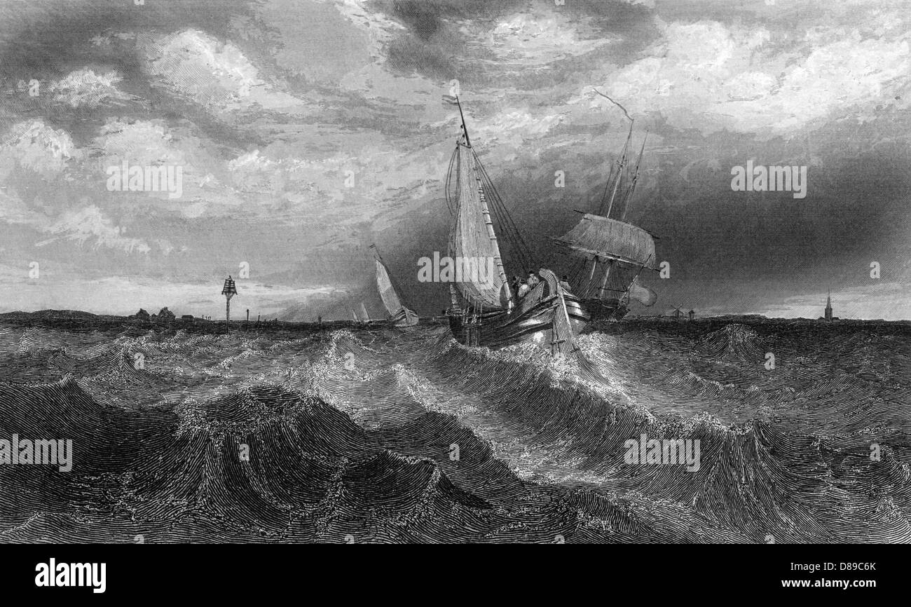 POLISH COASTAL SCENE Stock Photo - Alamy