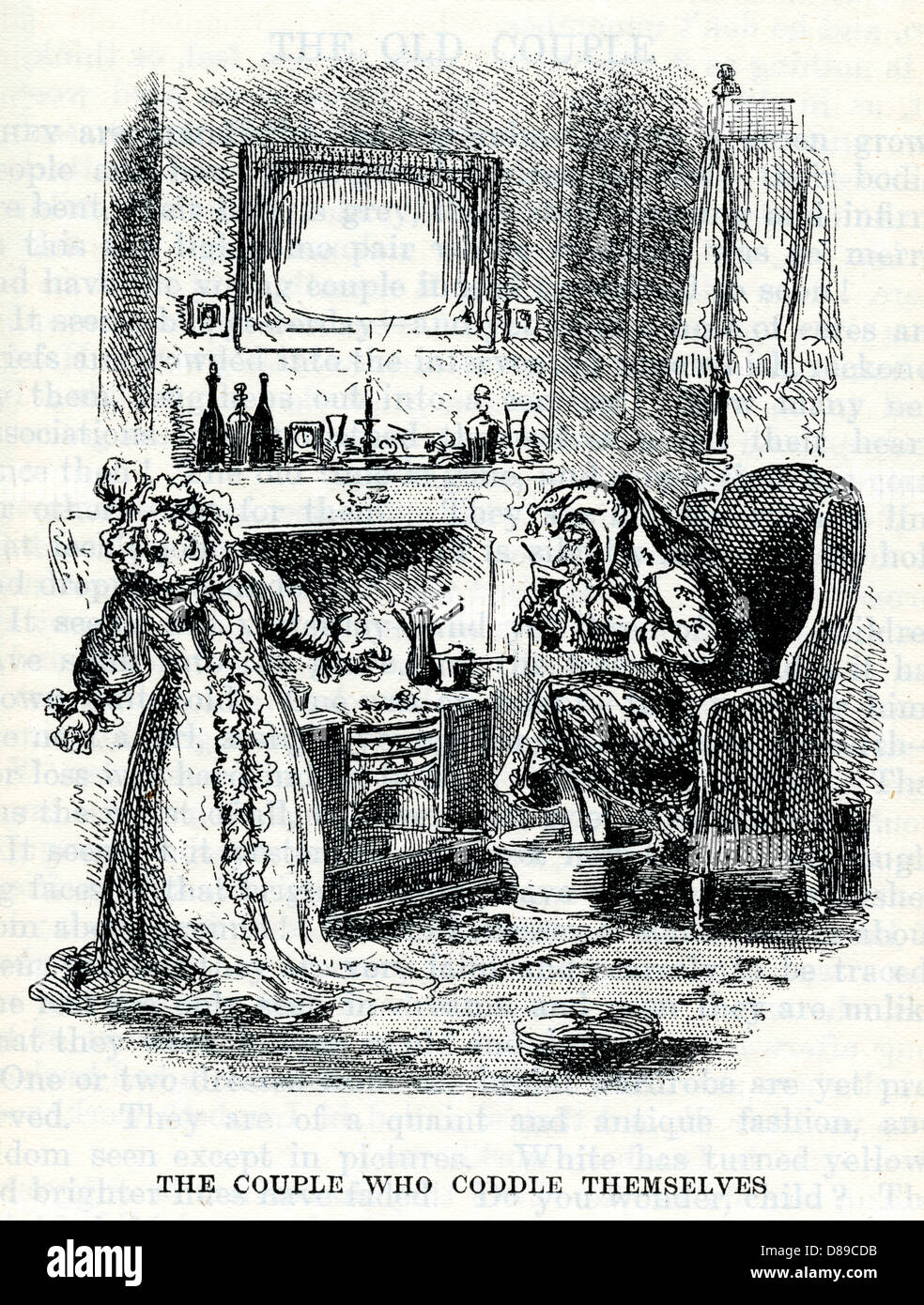 Old couple wife who hi-res stock photography and images - Alamy