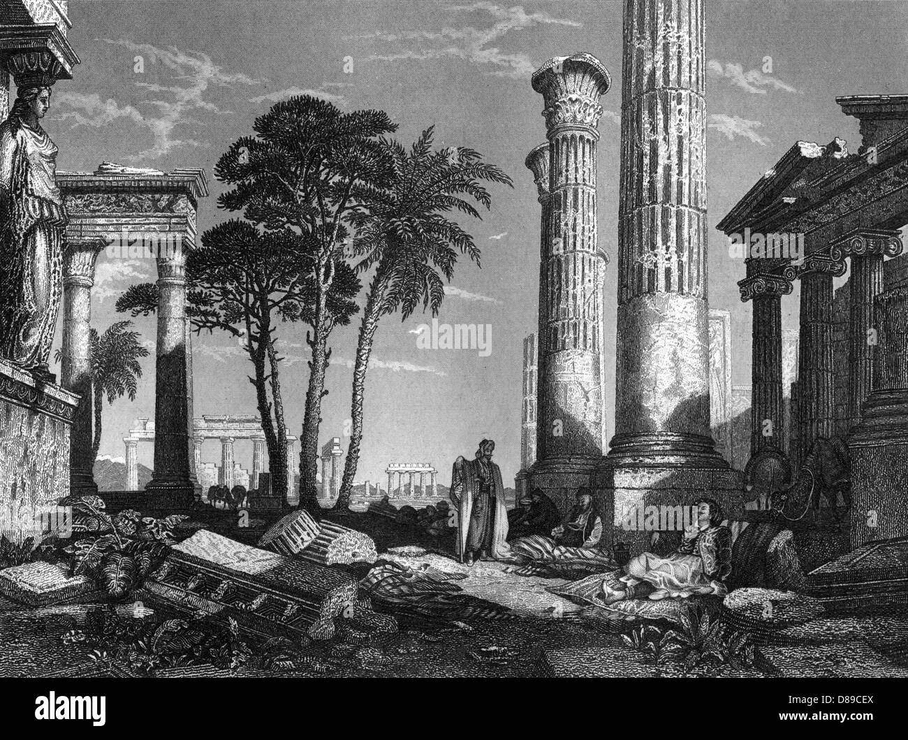 RUINS AT IRAKLION Stock Photo - Alamy