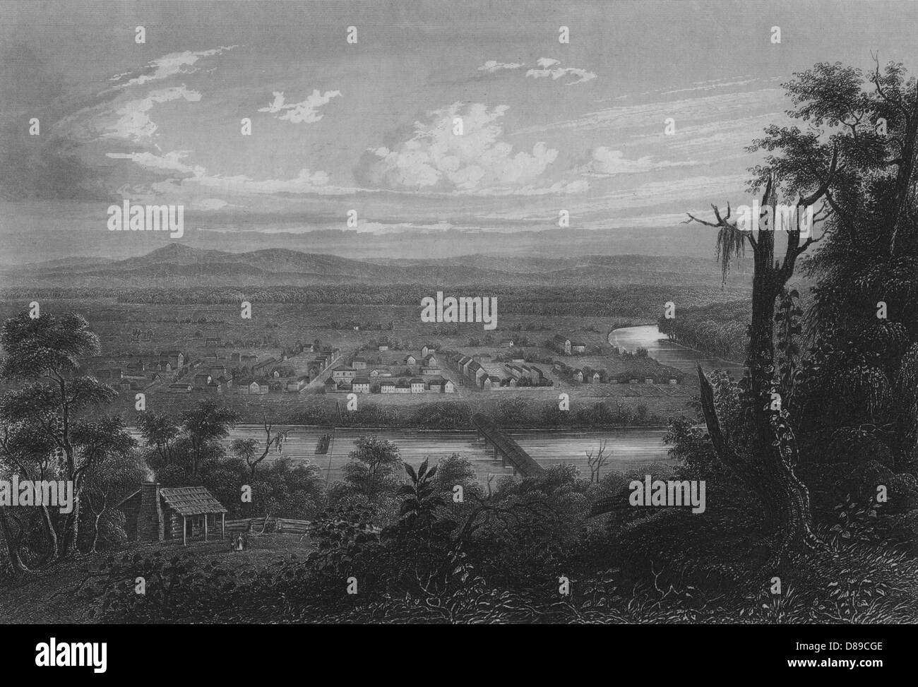 Kaskaskia Illinois Stock Photo - Alamy