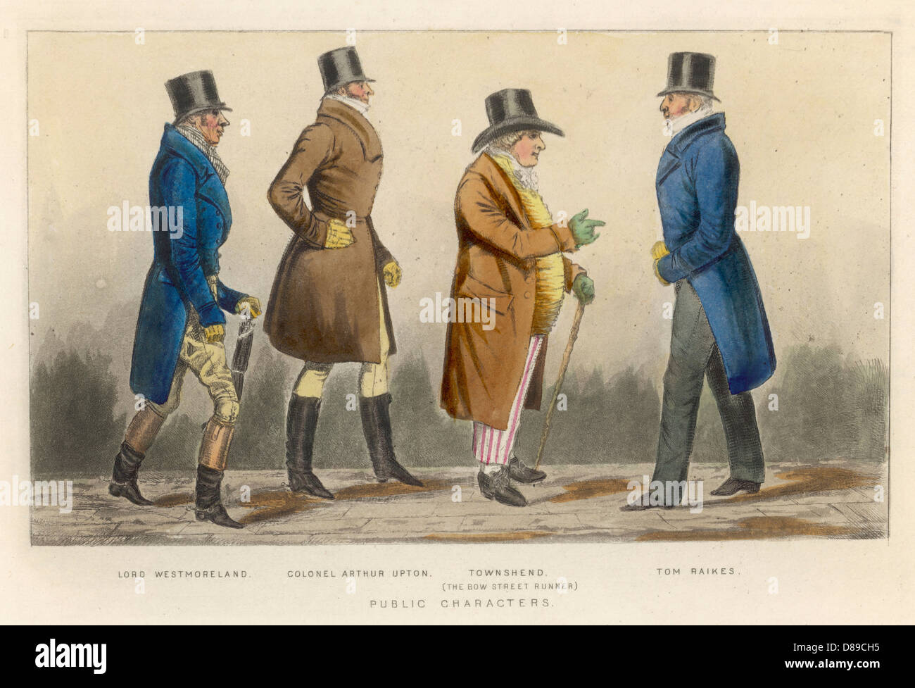 Costume Men - Gronow Stock Photo - Alamy