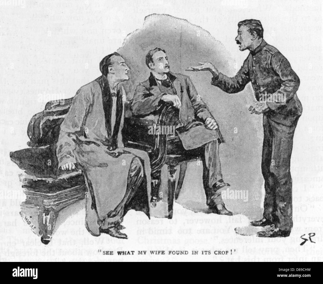 The adventure of the blue carbuncle hi-res stock photography and images ...