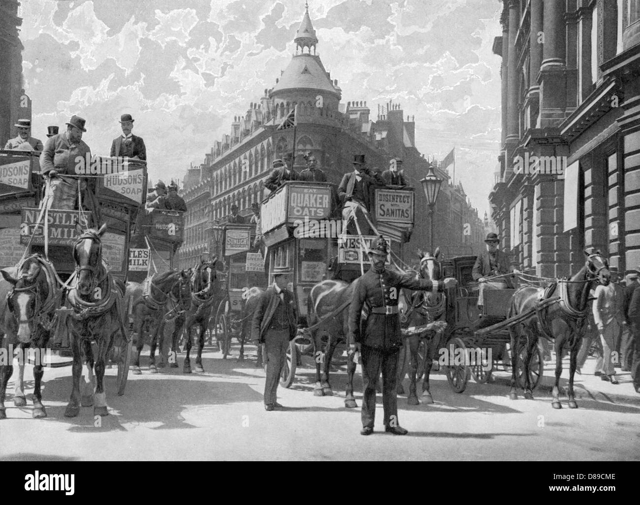 Policeman london 1890s hi-res stock photography and images - Alamy