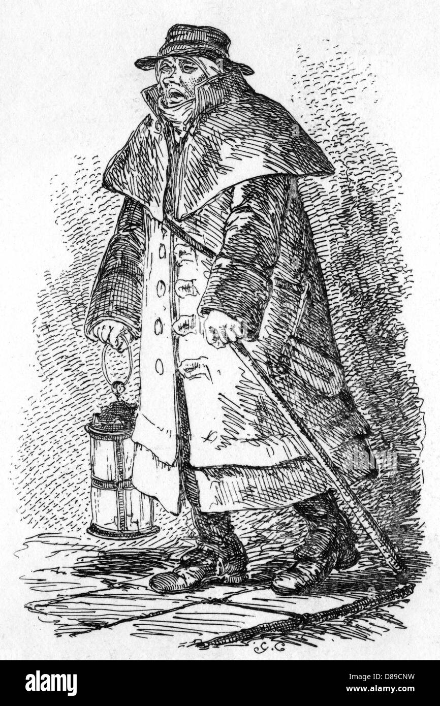 Night watchman london hi-res stock photography and images - Alamy