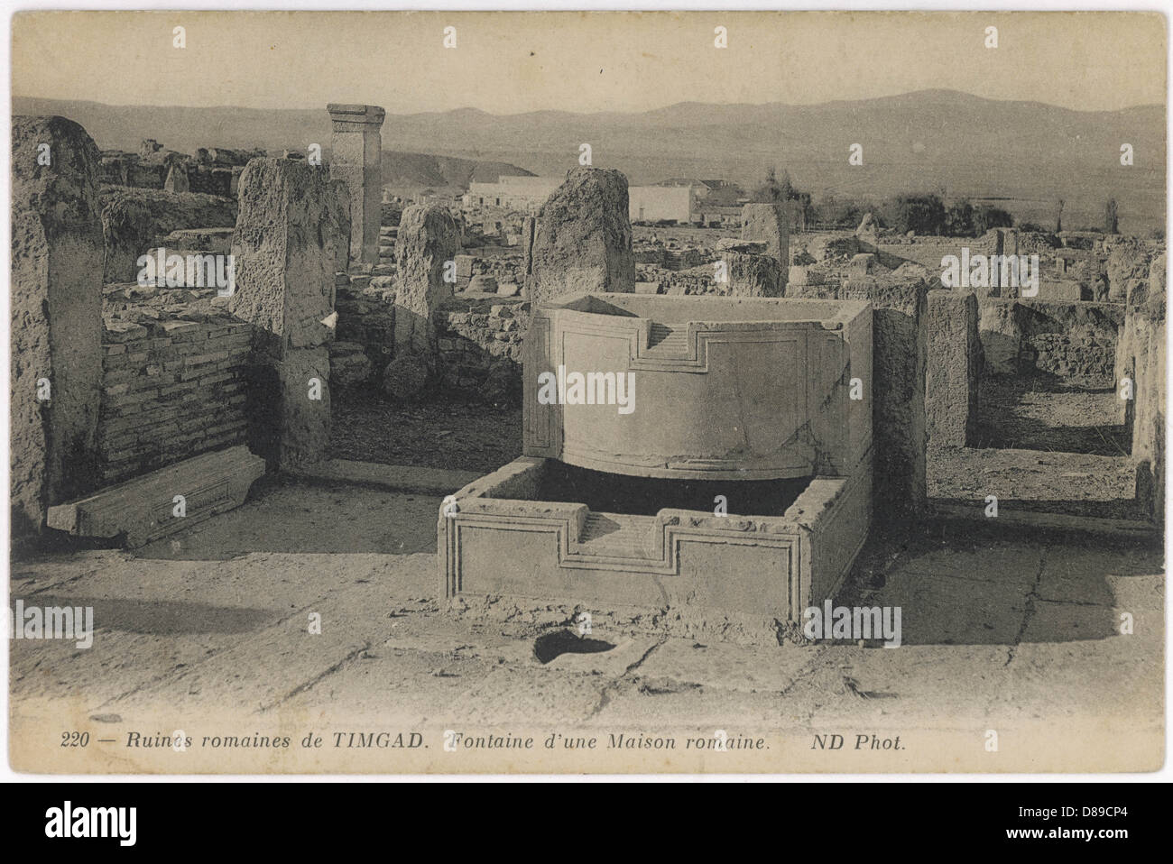 Timgad plan hi-res stock photography and images - Alamy