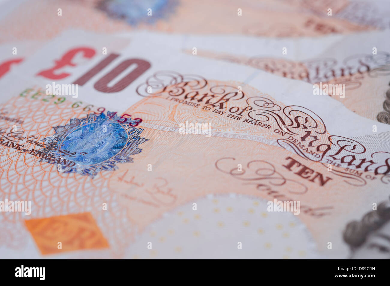 10 pound notes hi-res stock photography and images - Alamy