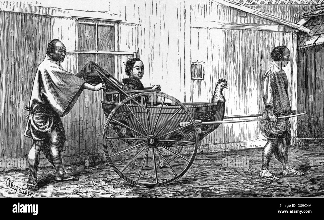 Japanese rickshaws hi-res stock photography and images - Alamy