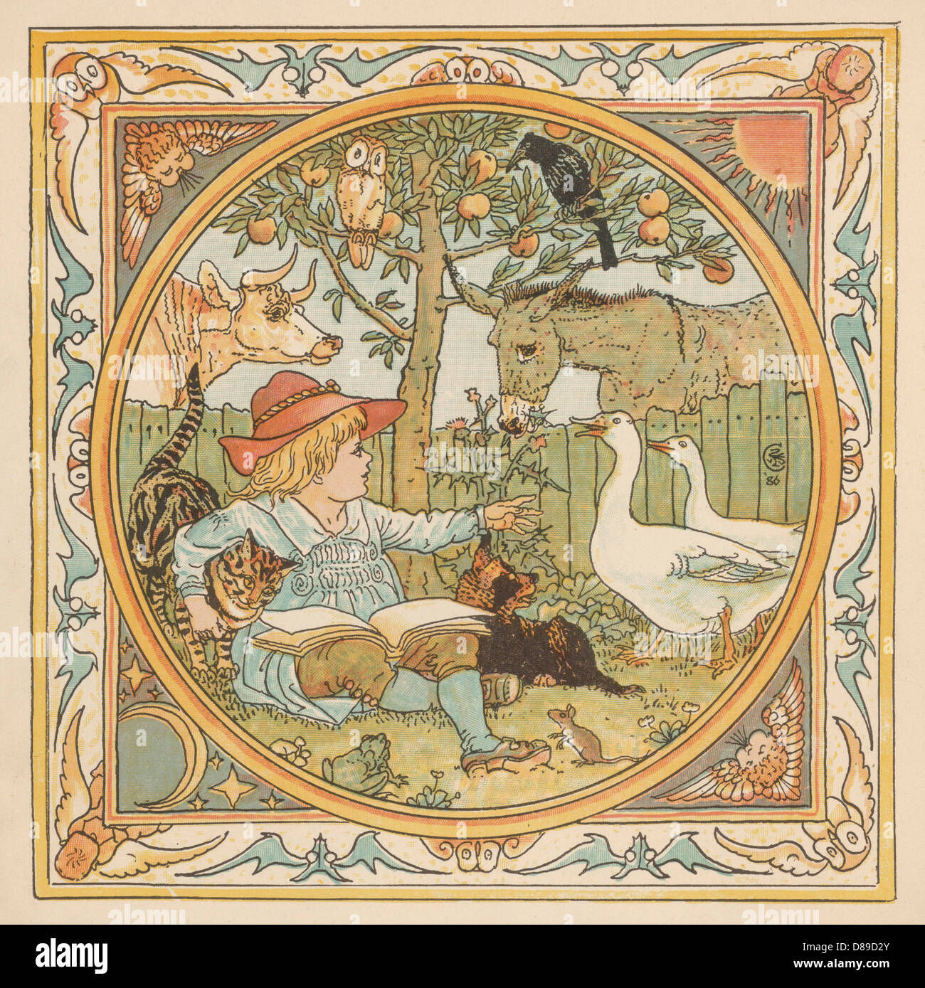 Aesop fables the fox and the crow hi-res stock photography and images ...