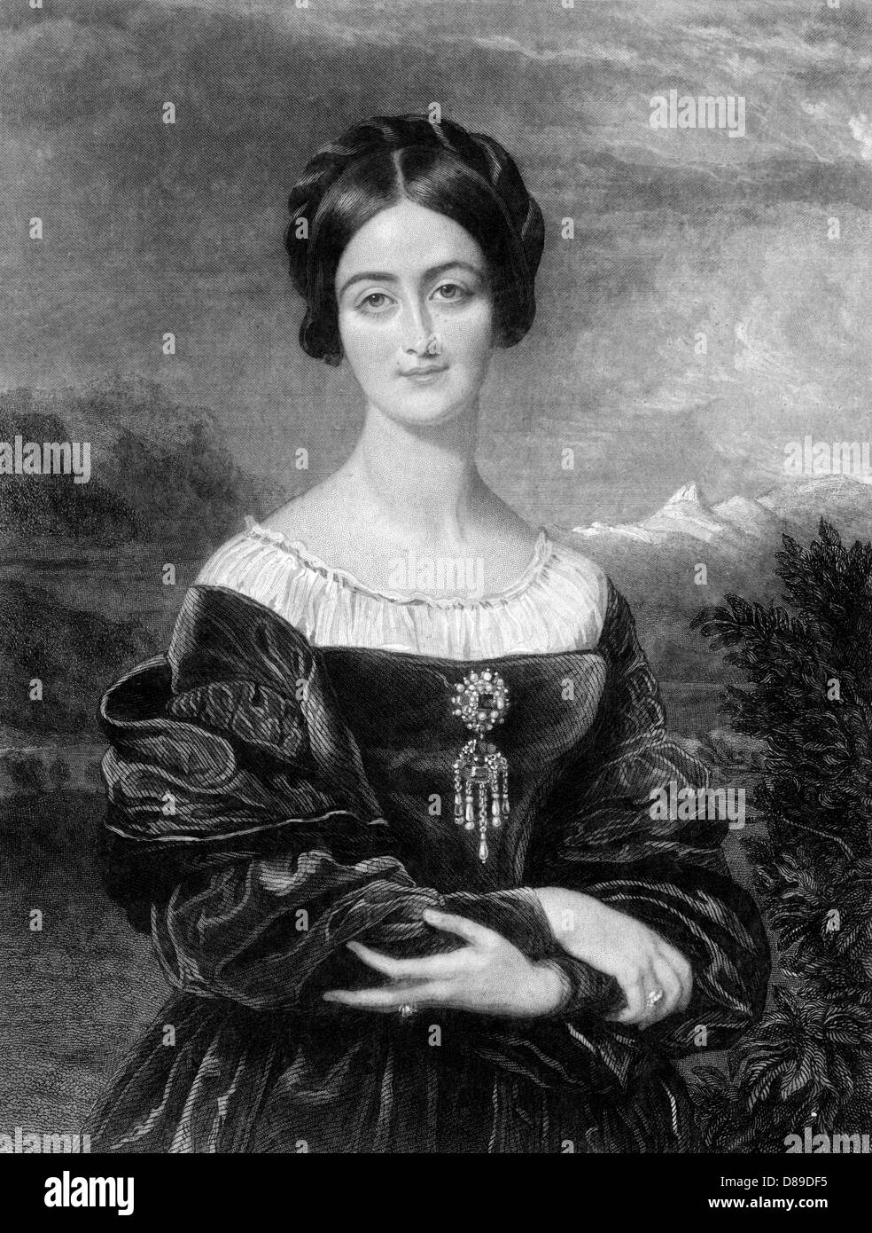 Charlotte stuart Black and White Stock Photos & Images - Alamy