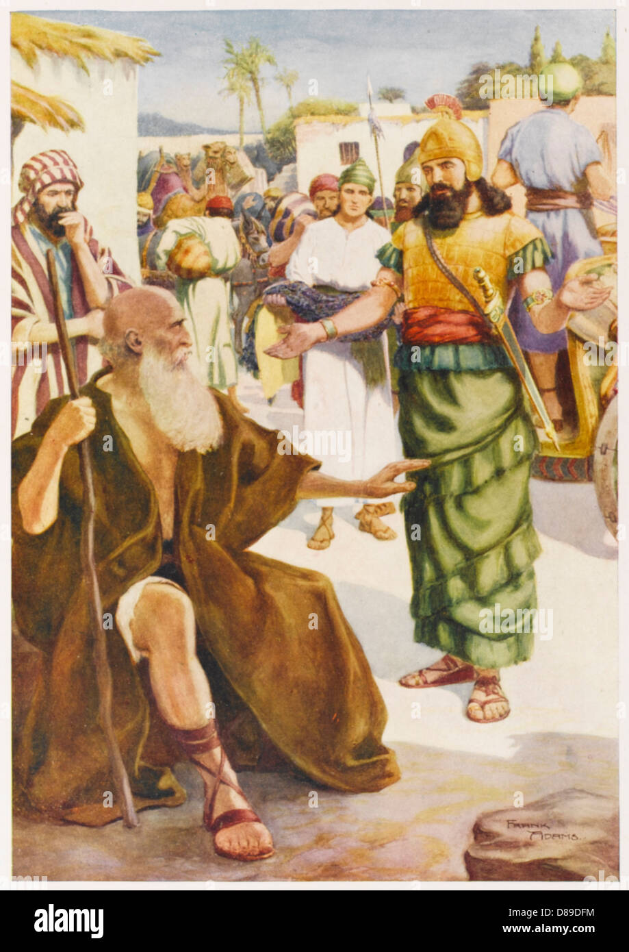 Naaman And Elisha The Prophet