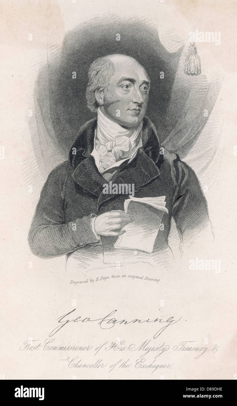 GEORGE CANNING - 7 Stock Photo - Alamy