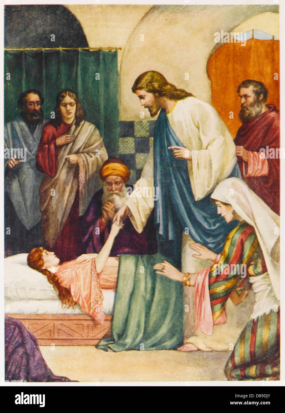 Jesus Healing Jairus Daughter