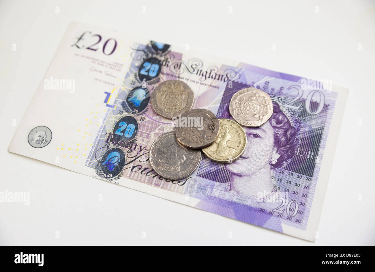 Twenty Pound Note Stock Photos & Twenty Pound Note Stock Images - Alamy