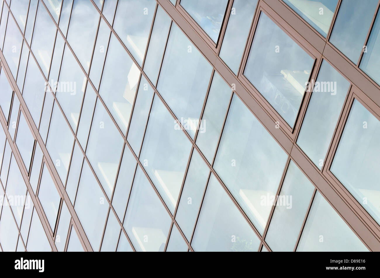 Lot of windows on the modern building Stock Photo - Alamy