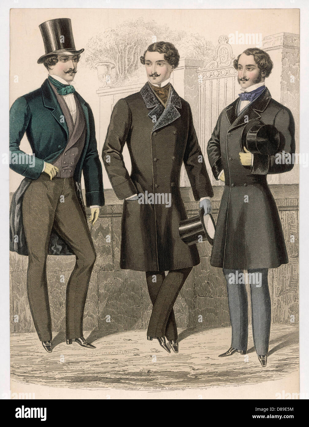 1850s mens fashion hi-res stock photography and images - Alamy