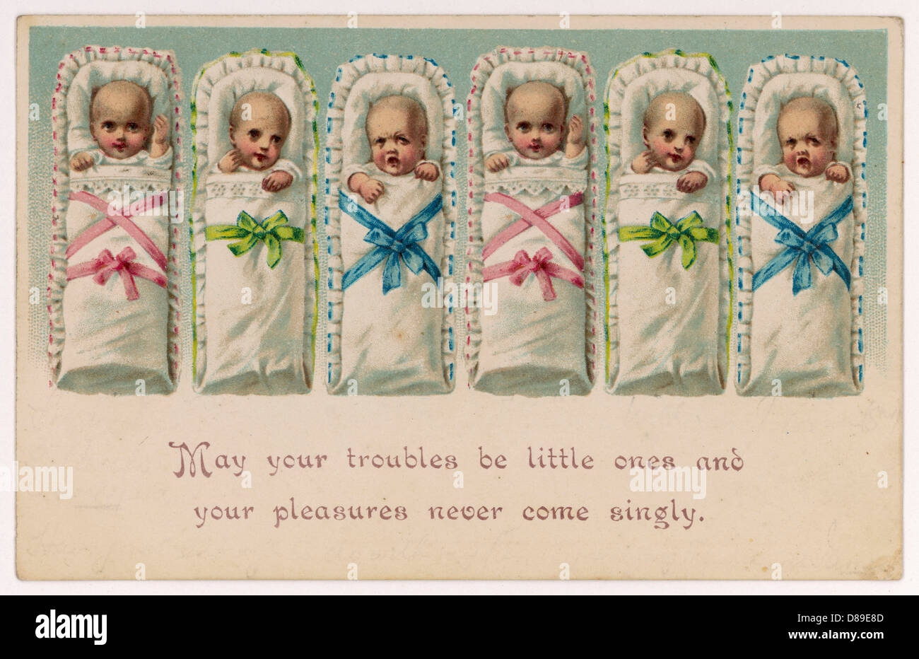 SEXTUPLETS IN A ROW Stock Photo - Alamy