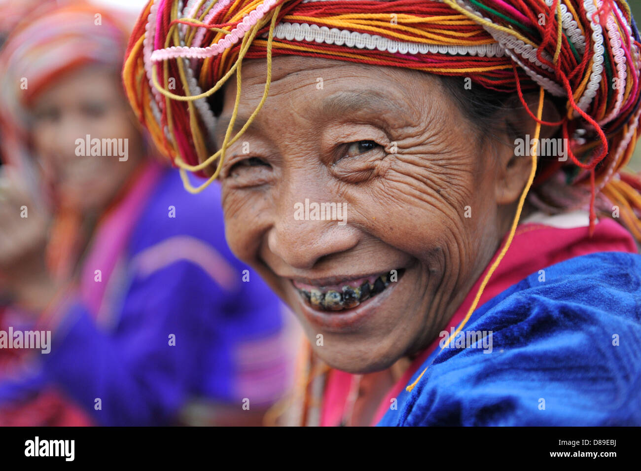 Paulang tribe in Shan State, Burma Stock Photo - Alamy