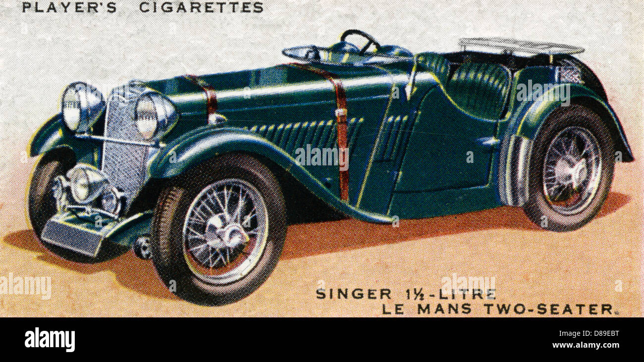 Singer Le Mans Stock Photo - Alamy