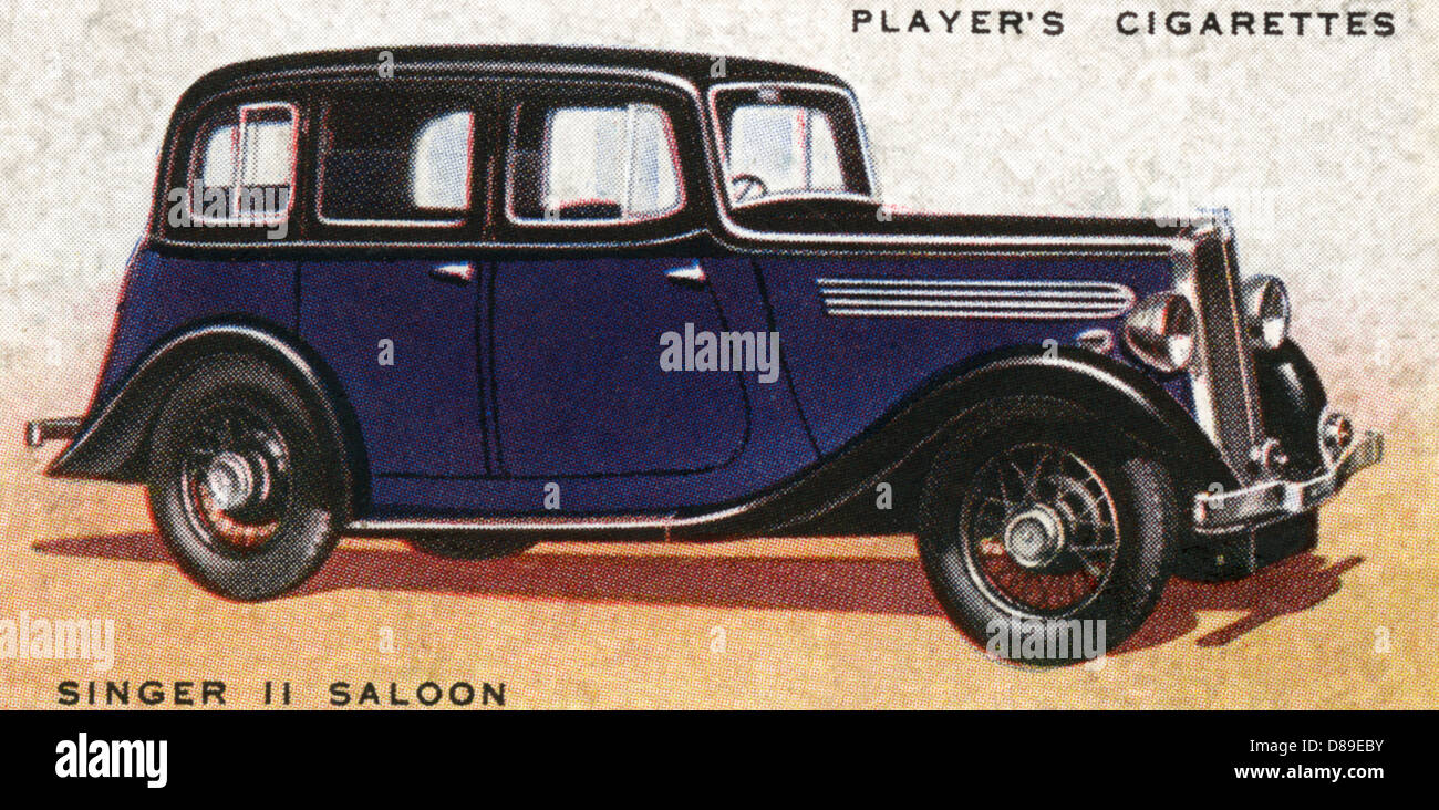 Singer 11 Saloon Stock Photo - Alamy