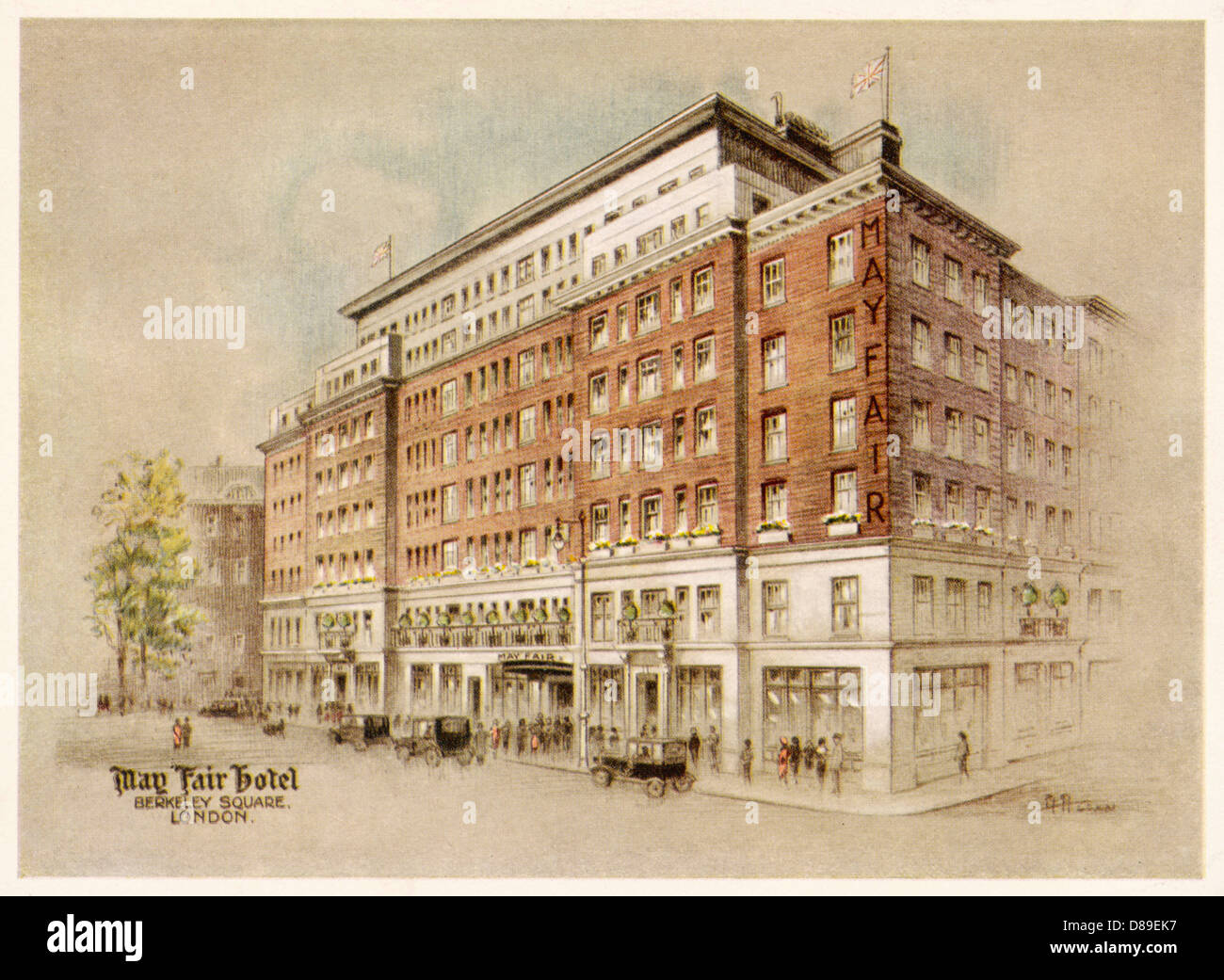 Mayfair Hotel London Stock Photo - Alamy