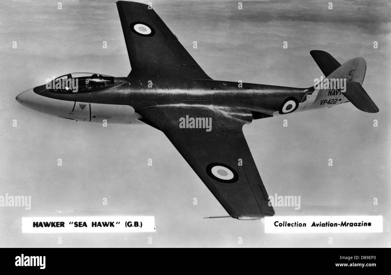 HAWKER SEA HAWK Stock Photo - Alamy