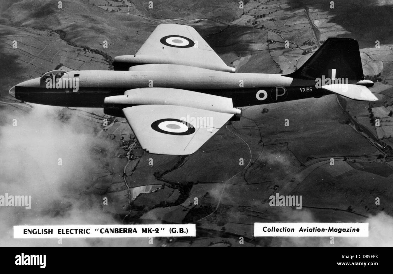 English electric canberra Black and White Stock Photos & Images - Alamy