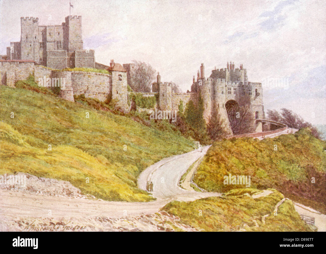DOVER CASTLE, KENT Stock Photo - Alamy