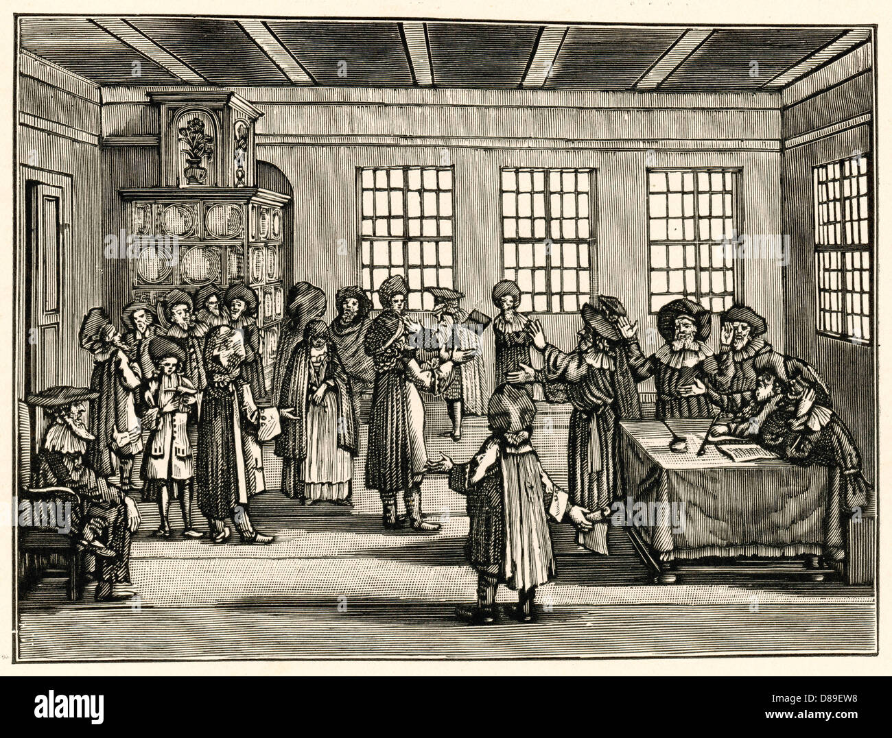 18th century Jewish Divorce Stock Photo - Alamy