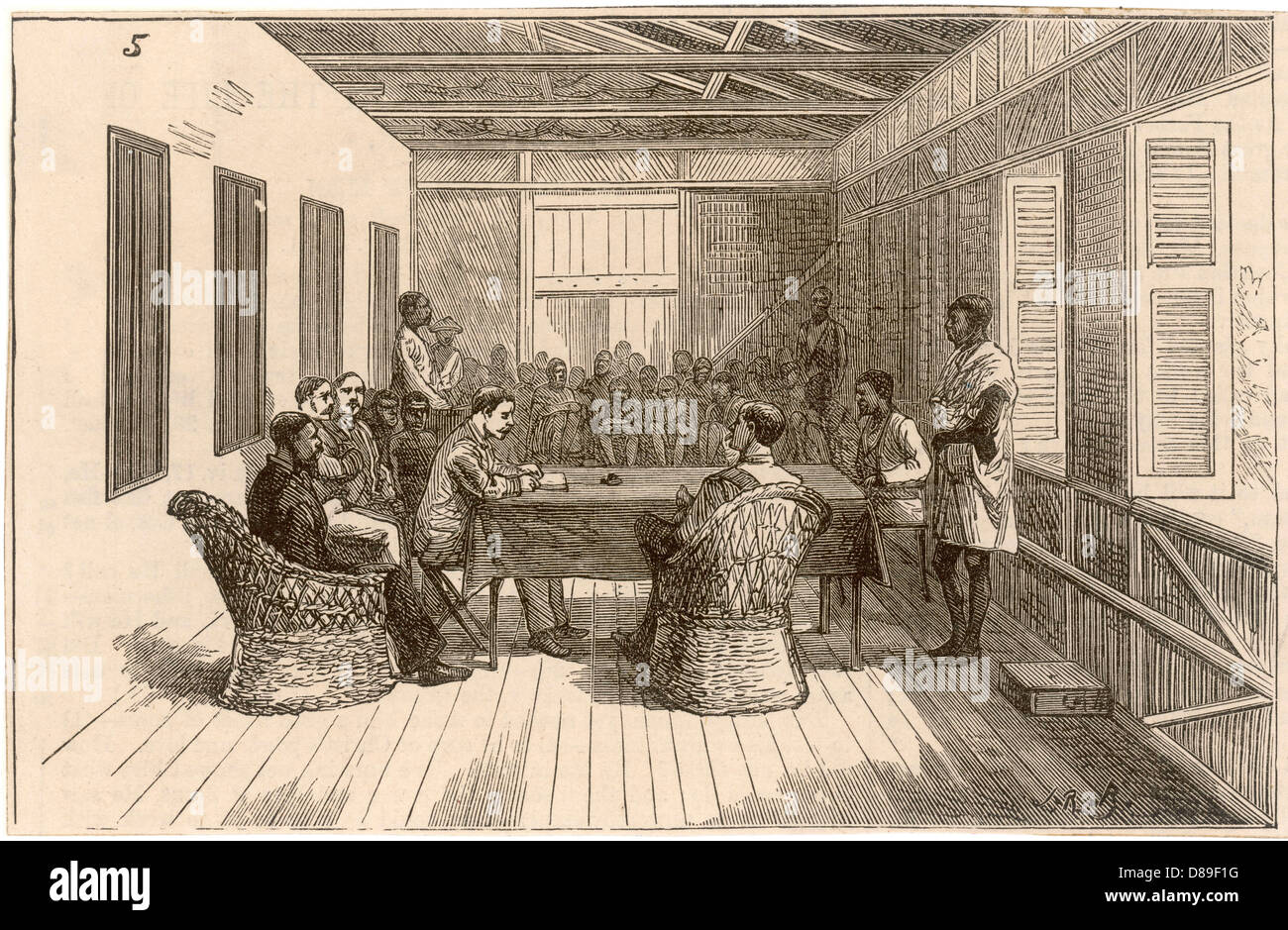 Consular Court, Nigeria Stock Photo - Alamy