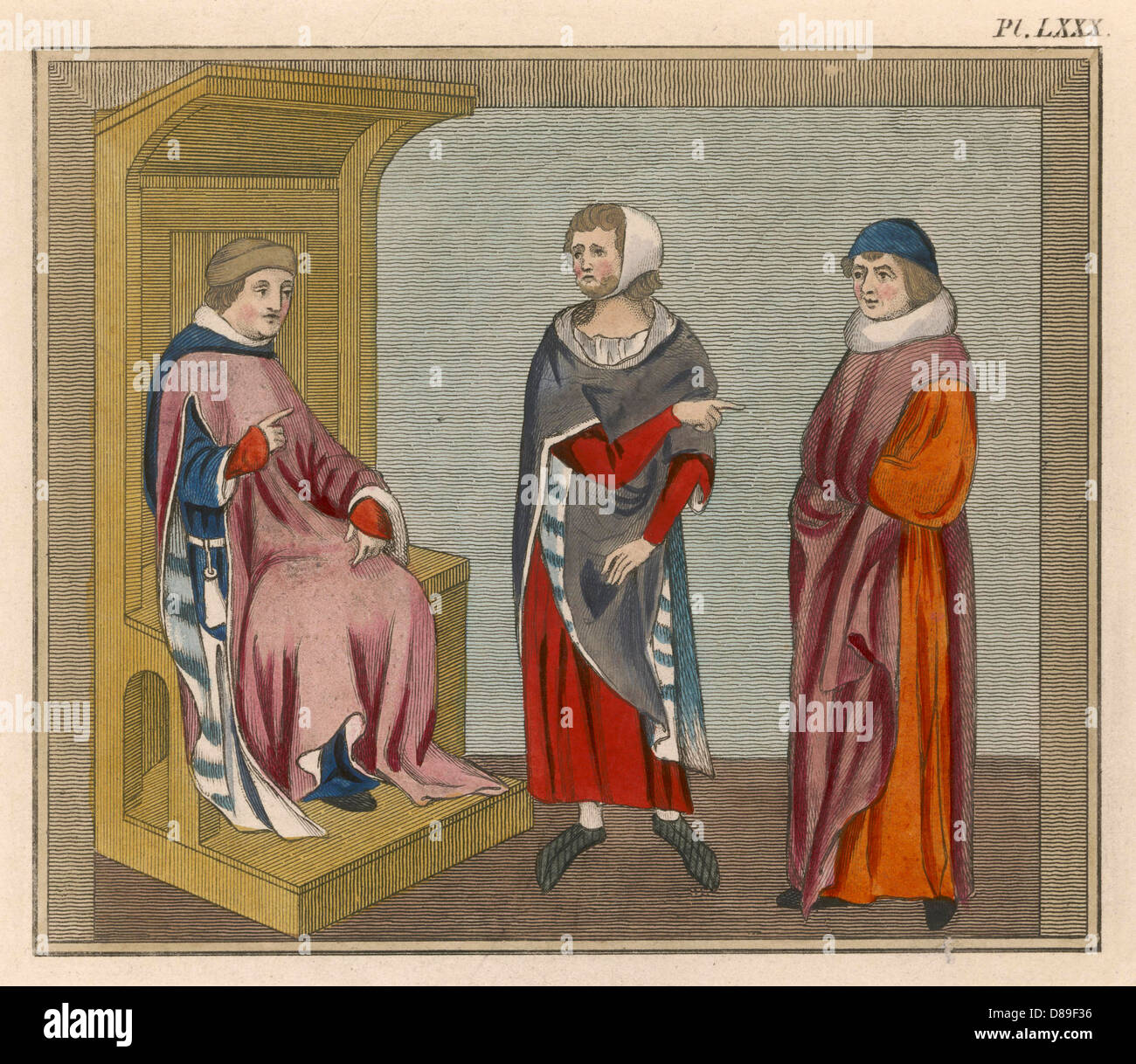 Medieval Man Painting