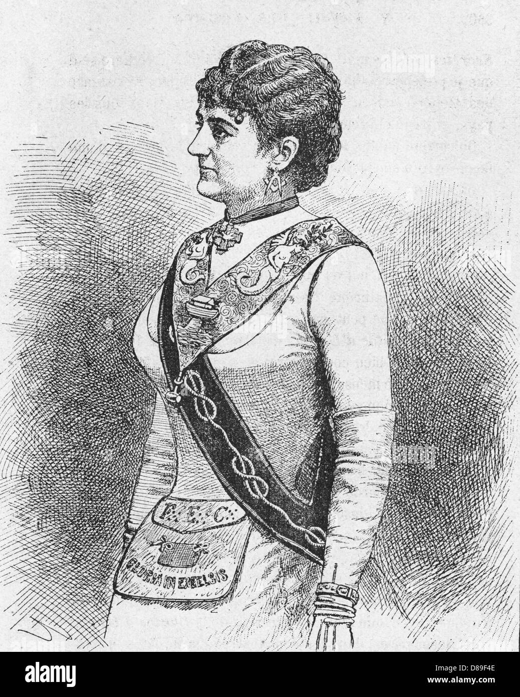 FEMALE MASON - 5 Stock Photo - Alamy