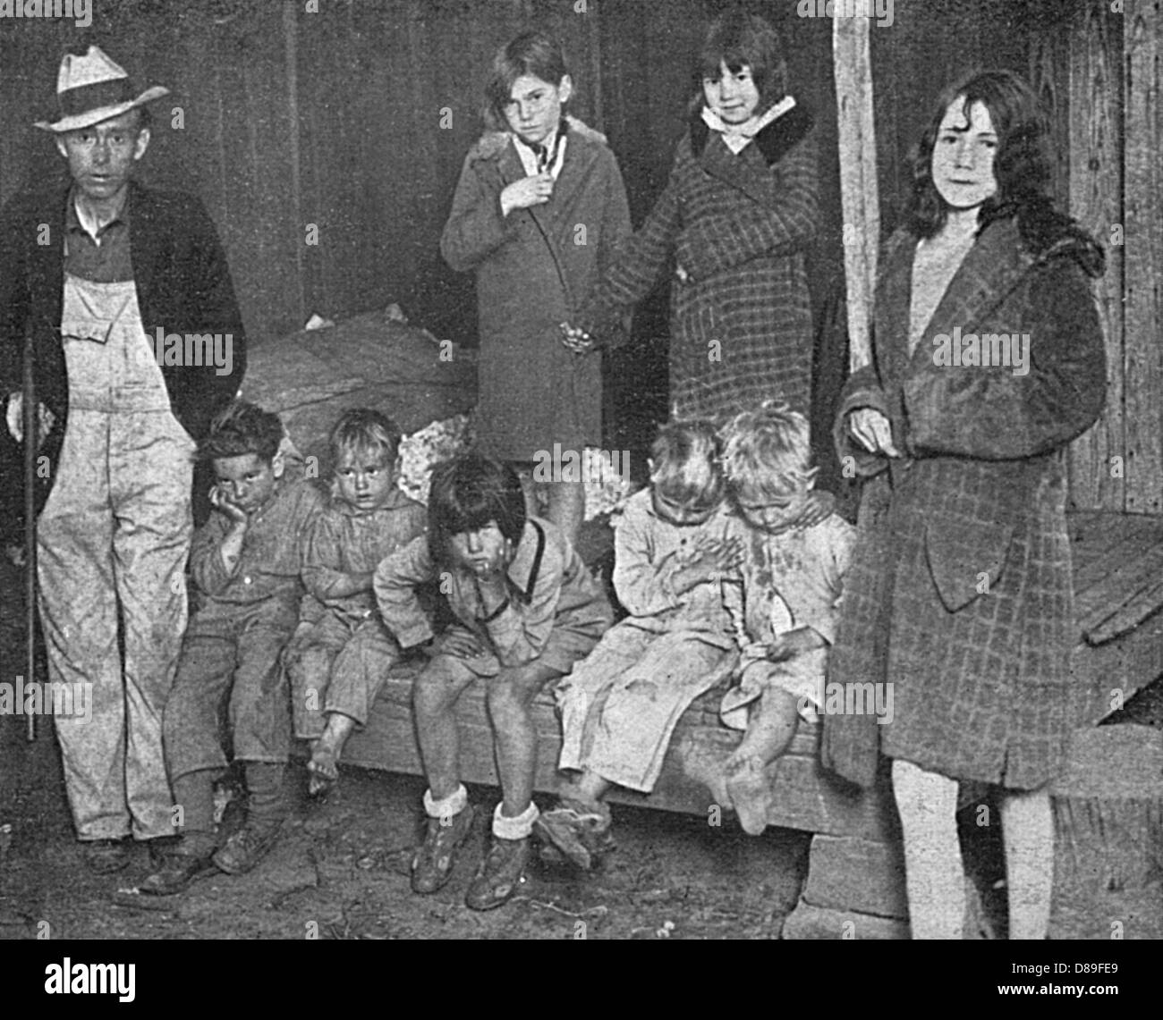 Great Depression Photos Of Children