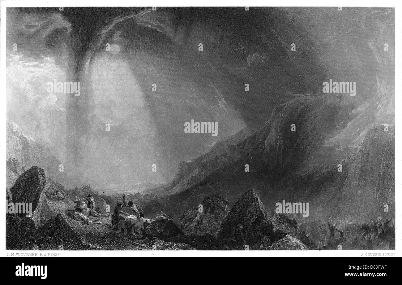 Hannibal crossing alps hi-res stock photography and images - Alamy