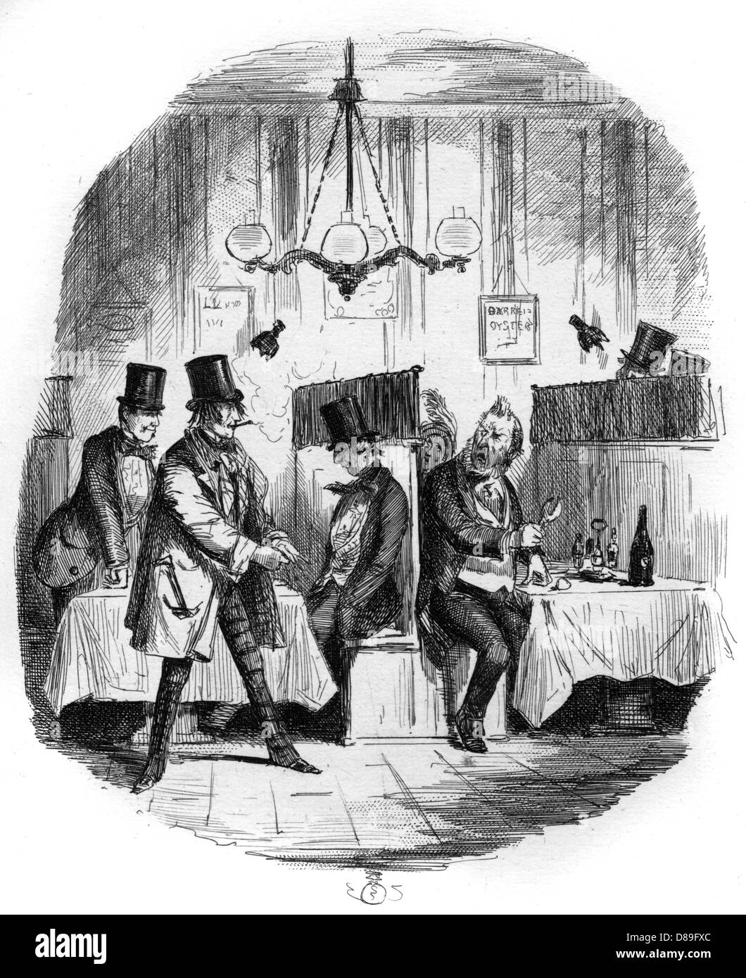 In dining room Black and White Stock Photos & Images - Alamy