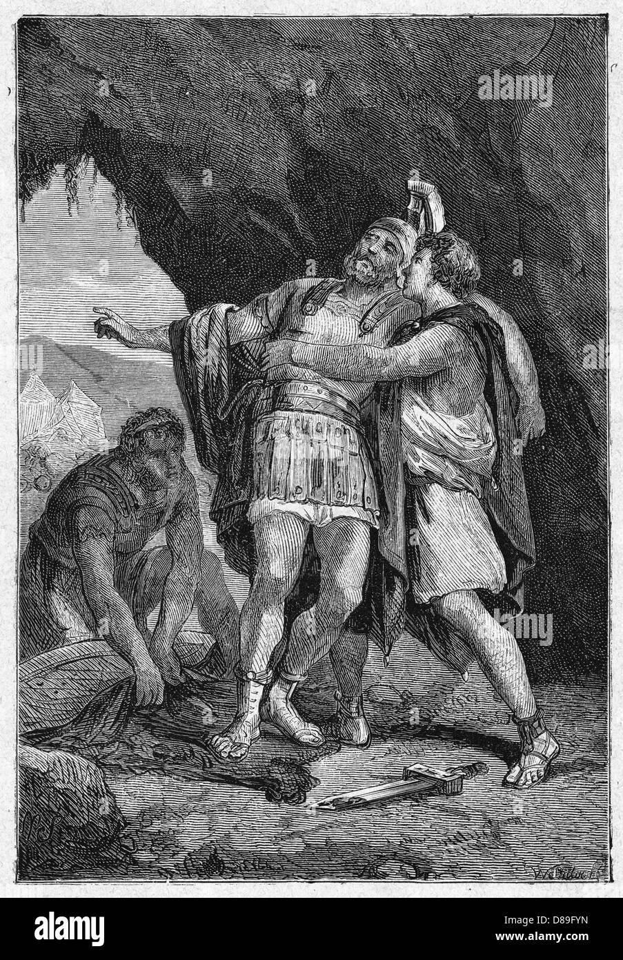 DEATH OF GRACCHUS Stock Photo - Alamy