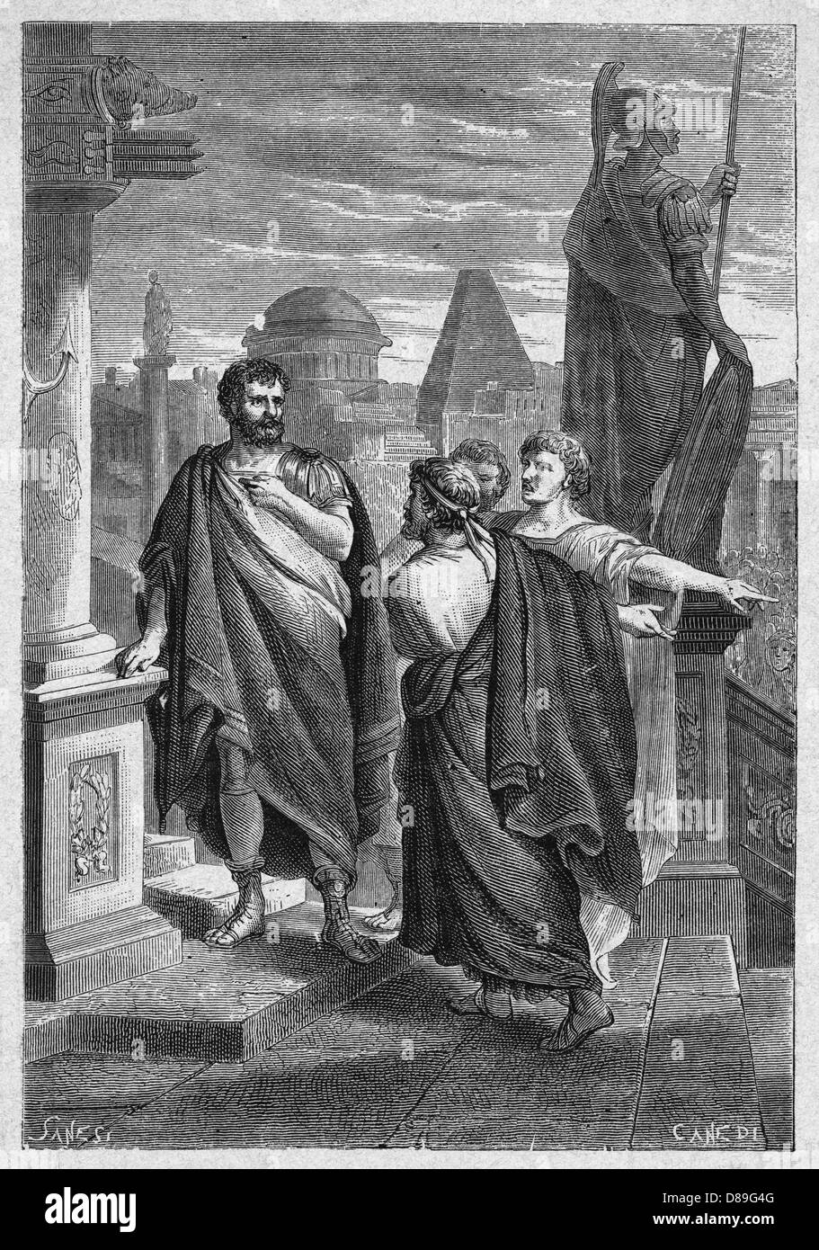 Proscriptions rome hi-res stock photography and images - Alamy