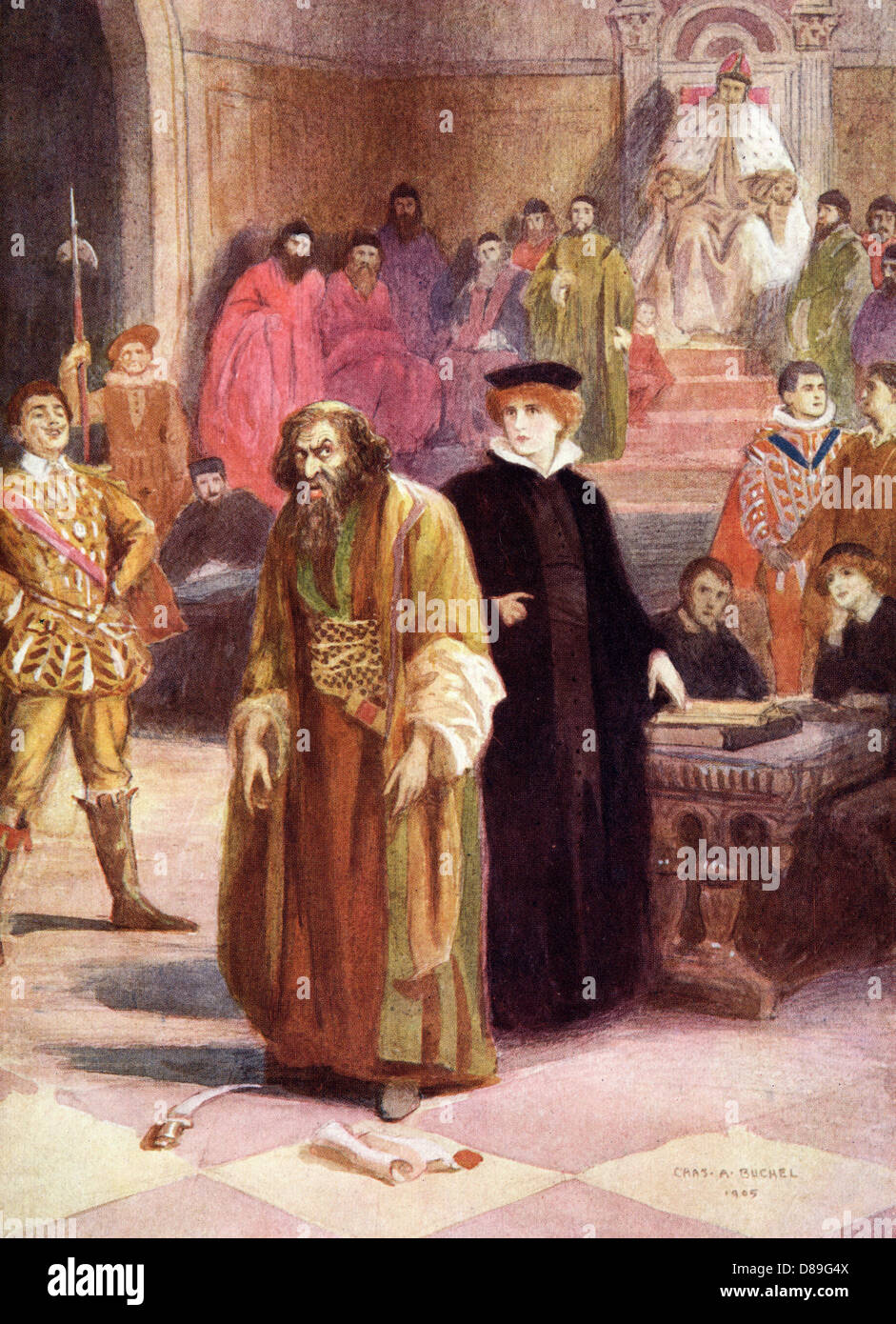 Portia merchant of venice hi-res stock photography and images - Alamy