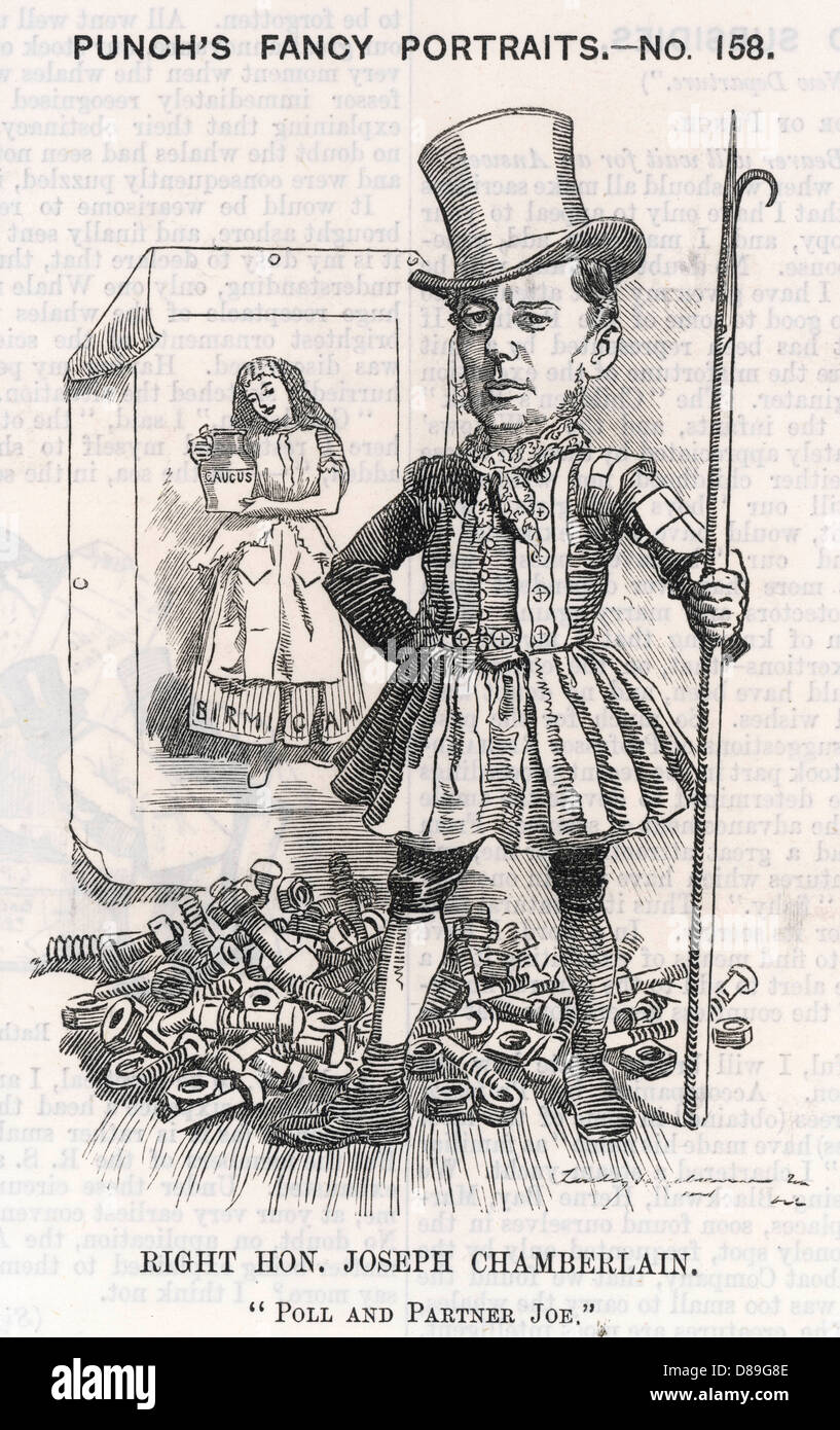 Joseph chamberlain punch hi-res stock photography and images - Alamy