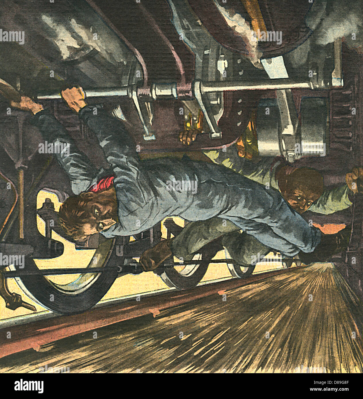 Accident Averted Stock Photo - Alamy