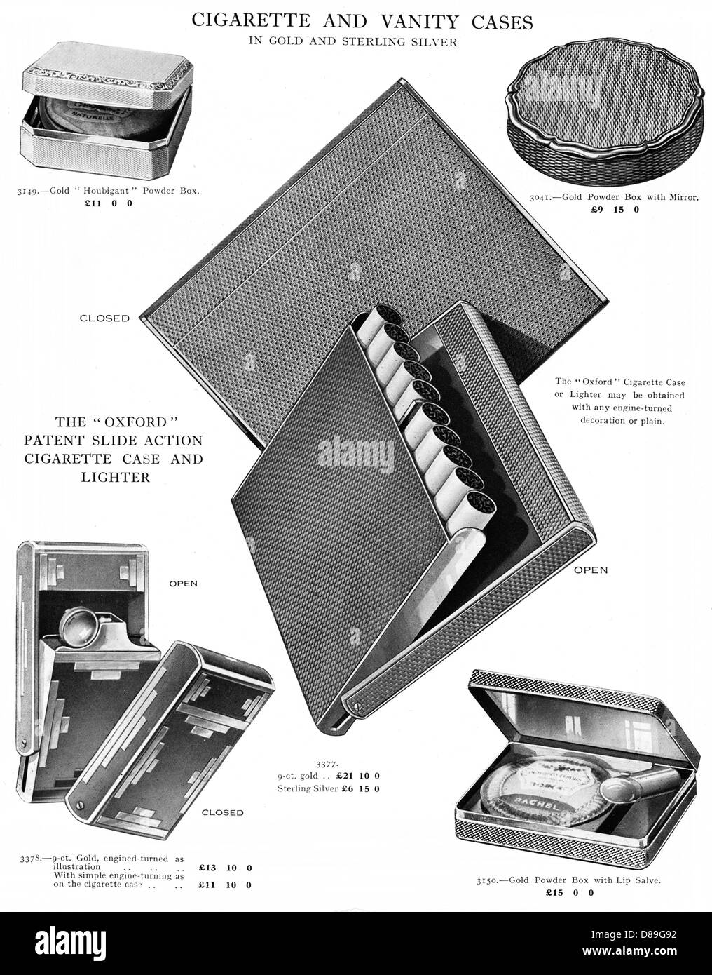 Cigarette case hi-res stock photography and images - Alamy